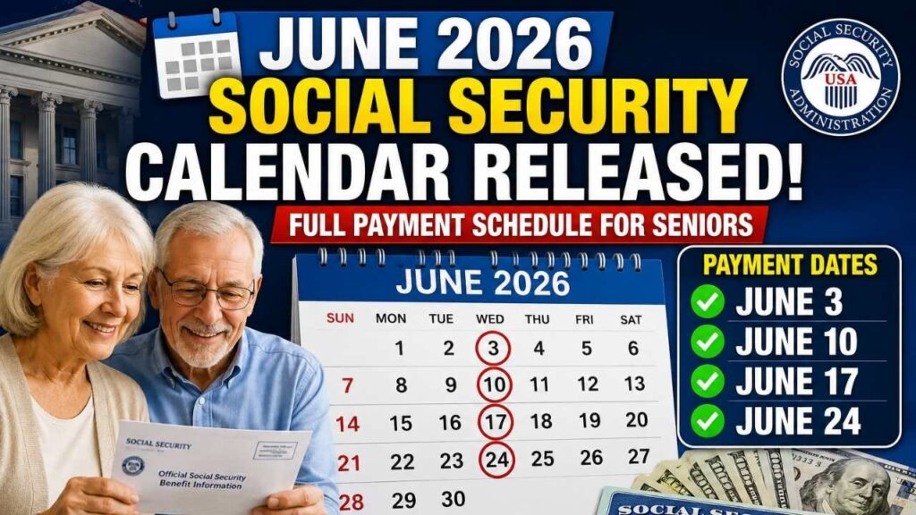 June 2026 Social Security Calendar Released – Full Payment Schedule for ...